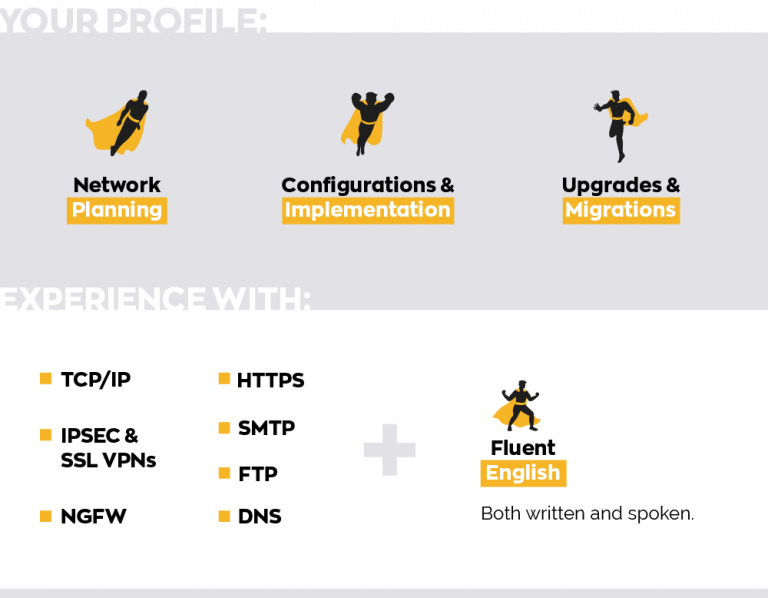 Looking for Network Engineer Superhero - Talent Hunter | IT & Telecom ...